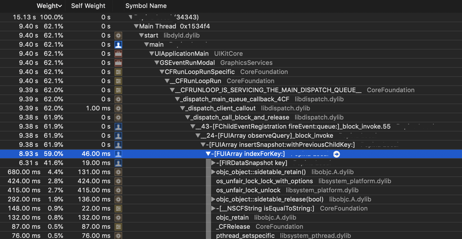Fuiarray Is Slow When Query Has Thousands Of Snapshots · Issue 609 · Firebasefirebaseui Ios
