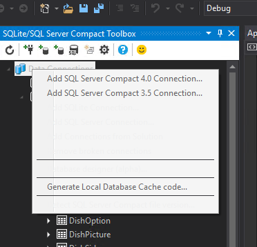 Dark Theme in VS2019 · Issue #792 · ErikEJ/SqlCeToolbox · GitHub