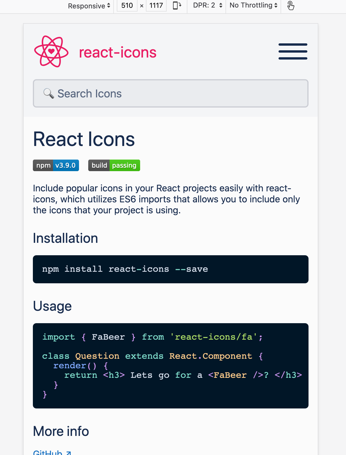 On Mobile, the menu doesn't collapse · Issue #291 · react-icons/react-icons · GitHub
