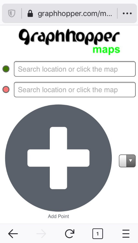 Create better layout for mobile/small screens · Issue #44 · graphhopper/graphhopper-maps · GitHub