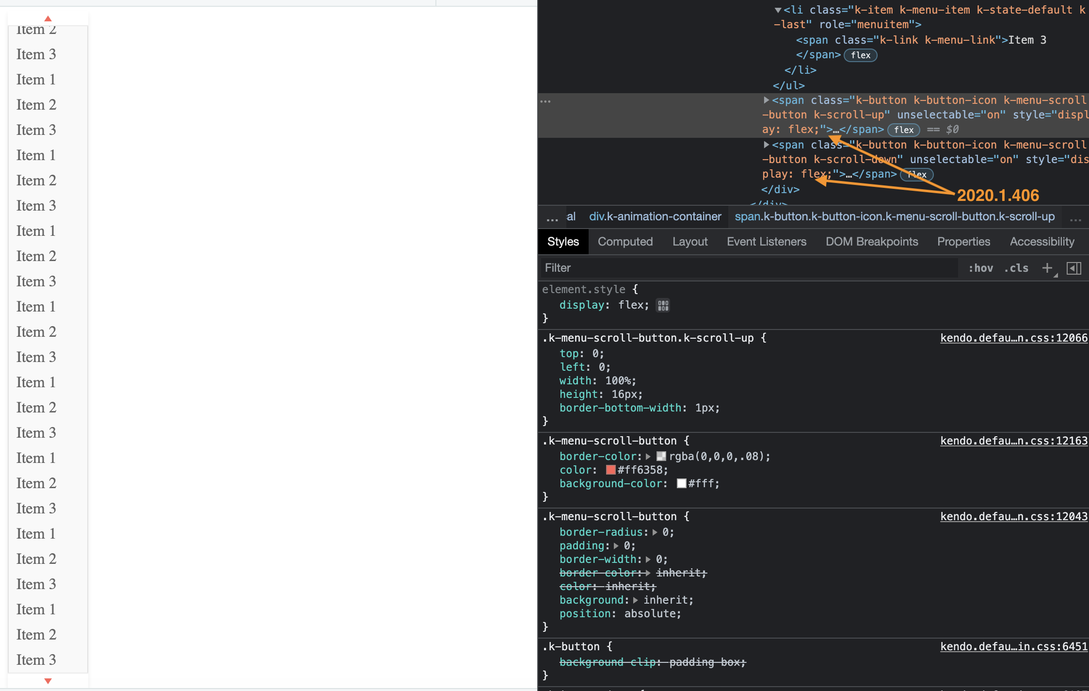 ContextMenu is not scrollable · Issue #2961 · telerik/kendo-themes · GitHub