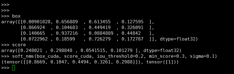 Unexpect result of softnms OP · Issue #1726 · open-mmlab/mmcv · GitHub