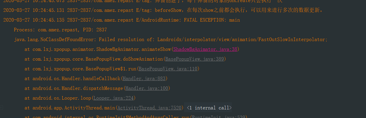 Android support 引用错误 · Issue #400 · junixapp/XPopup · GitHub