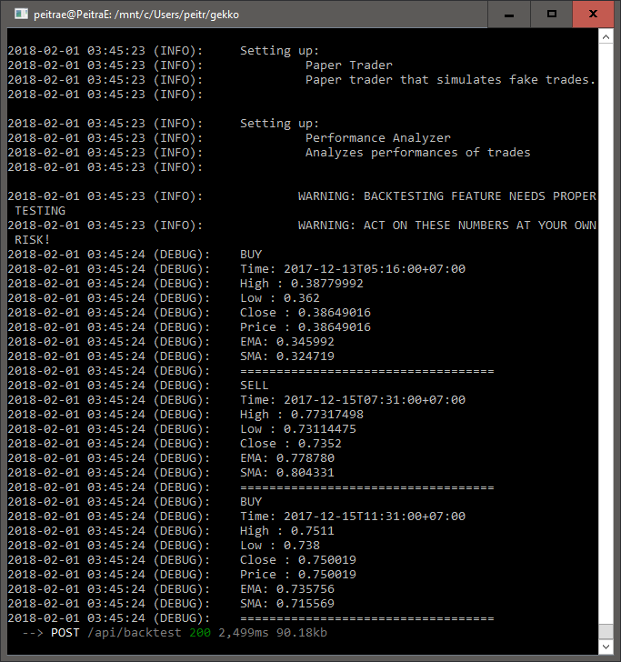 Inaccurate result on Candle and Gekko Indicator · Issue #1830 · askmike/gekko · GitHub
