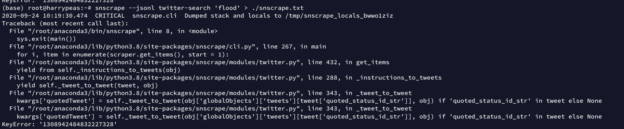 How does this code works? · Issue #70 · JustAnotherArchivist/snscrape · GitHub
