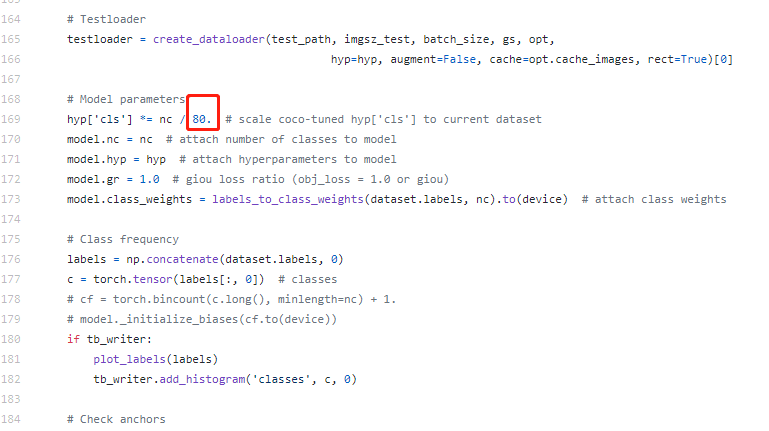 When I train my custom data. Does this code need to be modified ...