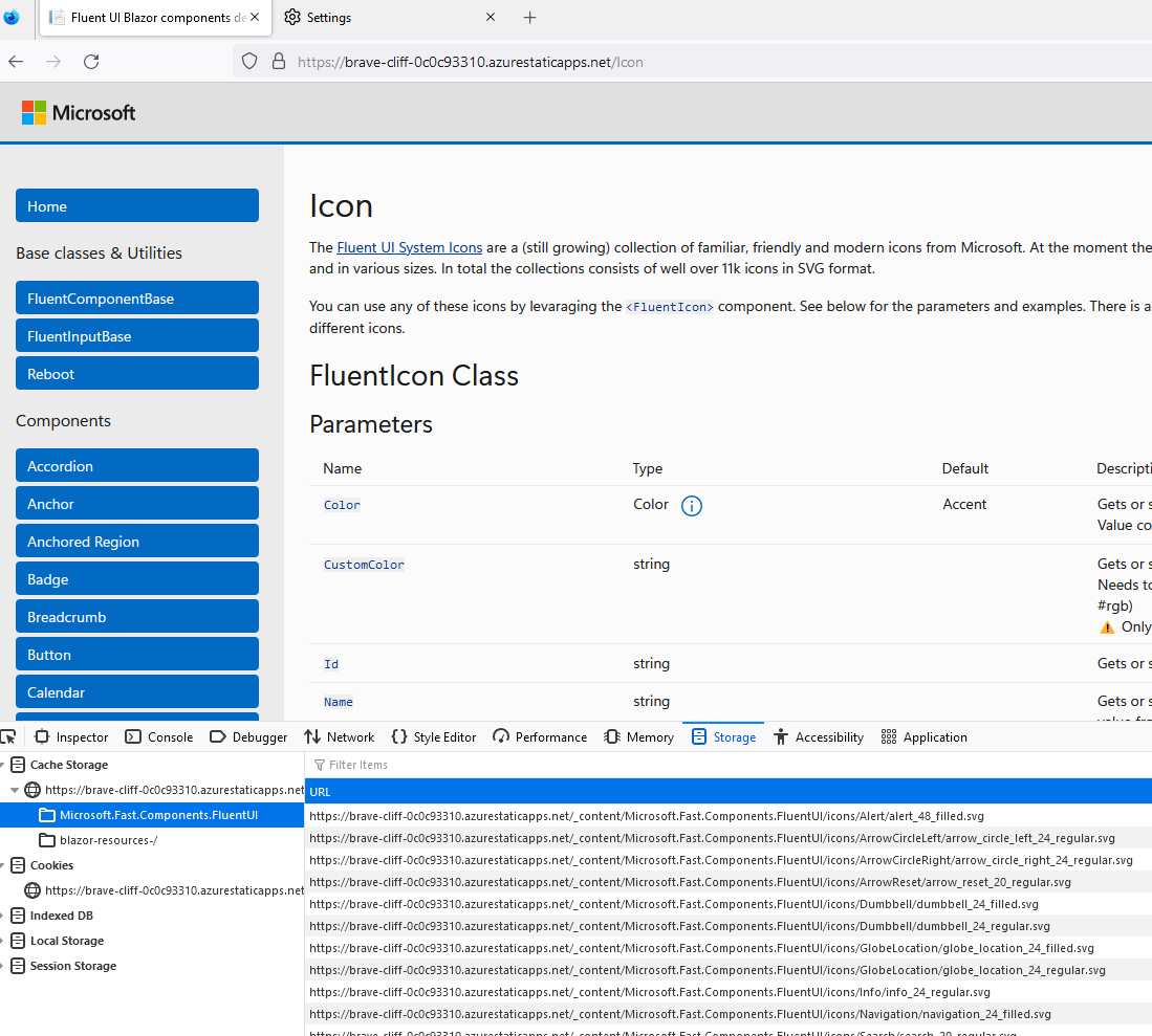 Fix Demo Site Not Working In Firefox · Issue 265 · Microsoft Fluentui Blazor · Github
