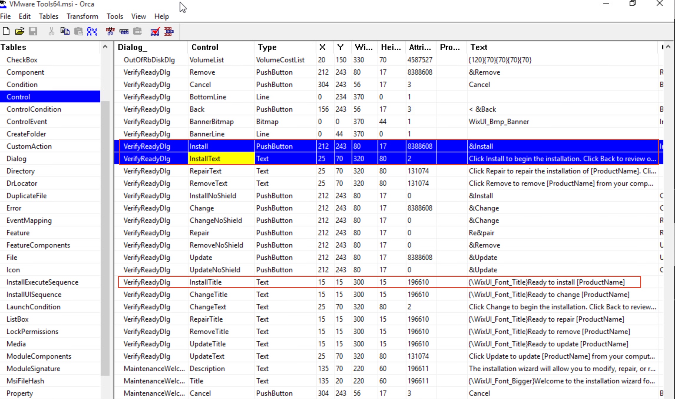 [Accessibility] GUI items are in wrong order in VerifyReadyDlg in ...