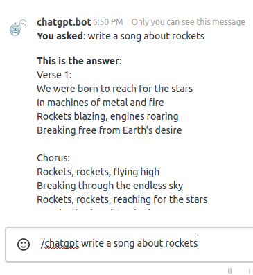 GitHub - dudanogueira/Rocket.Chat.ChatGPT.App: Unofficial ChatGPT ...