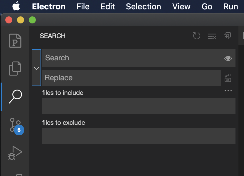 Lost Option Icons Of The Search Input In The Search In Workspace Widget · Issue 10297 · Eclipse