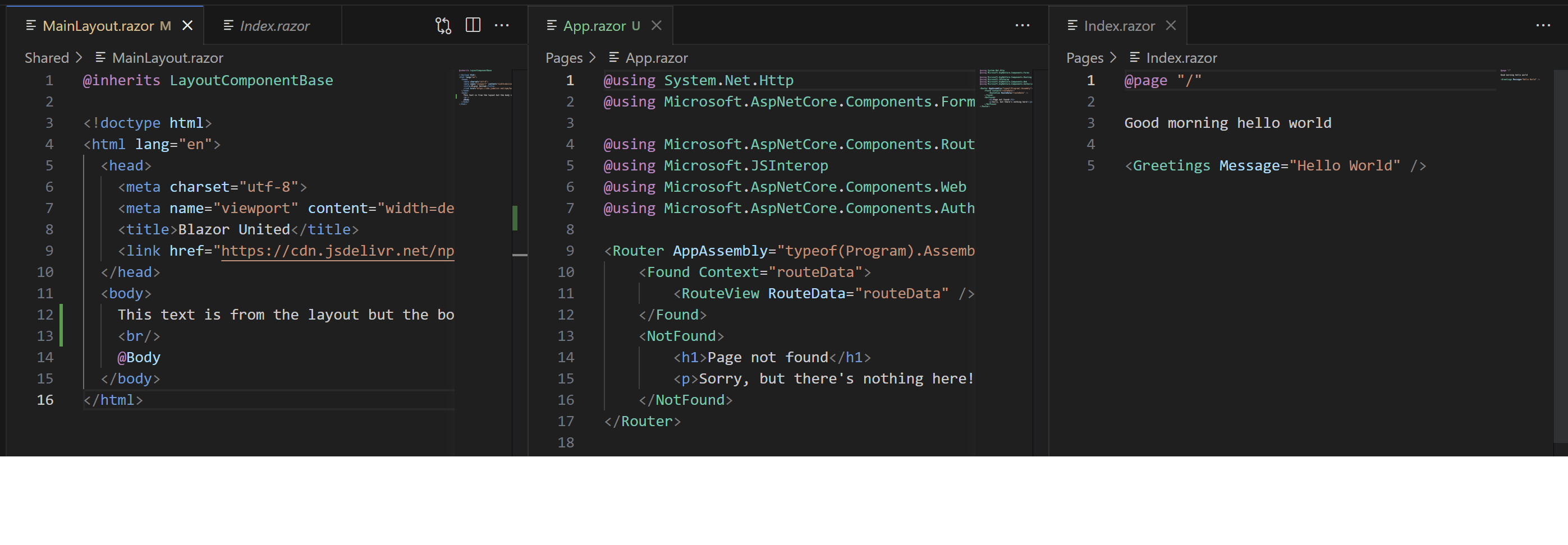 Now that IRazorComponentApplication is removed, what is the replacement to discover endpoint for ...