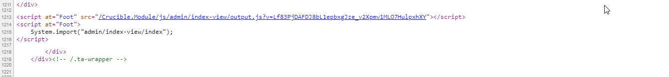 script at="foot" is no longer working at RC · Issue #4432 · OrchardCMS/OrchardCore · GitHub