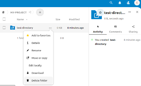 [Bug]: Can't delete folder on SFTP external storage · Issue #36288 · nextcloud/server · GitHub