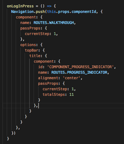 [V2][Android] TopBar Custom Title Component Passprops · Issue #3240 · wix/react-native ...