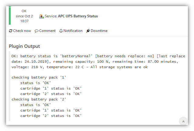 [hardware::ups::apc::snmp::plugin] mode "battery-status" and external battery packs for Smart ...