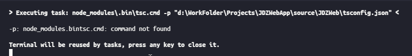 Task Build Tsconfig Json Wrong Command Line Symbol · Issue 30563 · Microsoft Vscode · Github