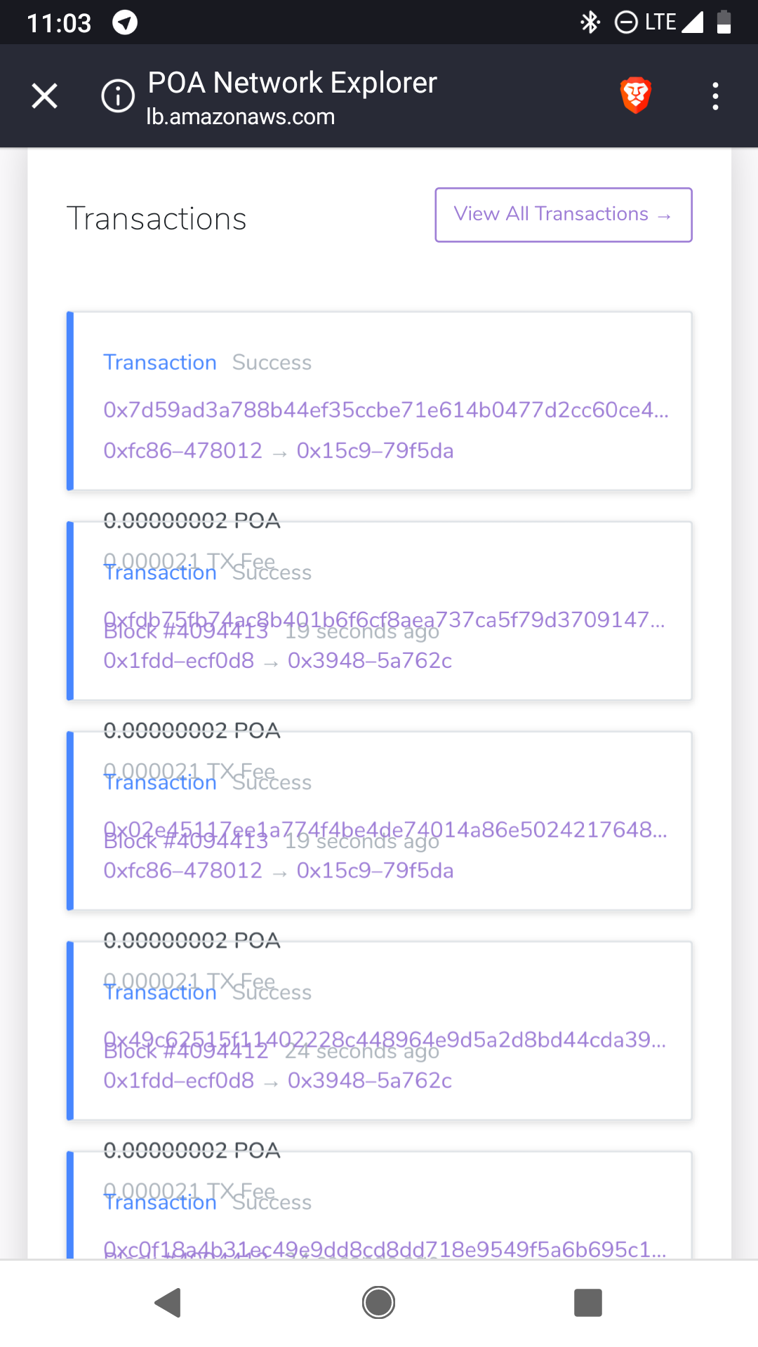 Mobile view of the transactions page fix · Issue #536 · blockscout/blockscout · GitHub