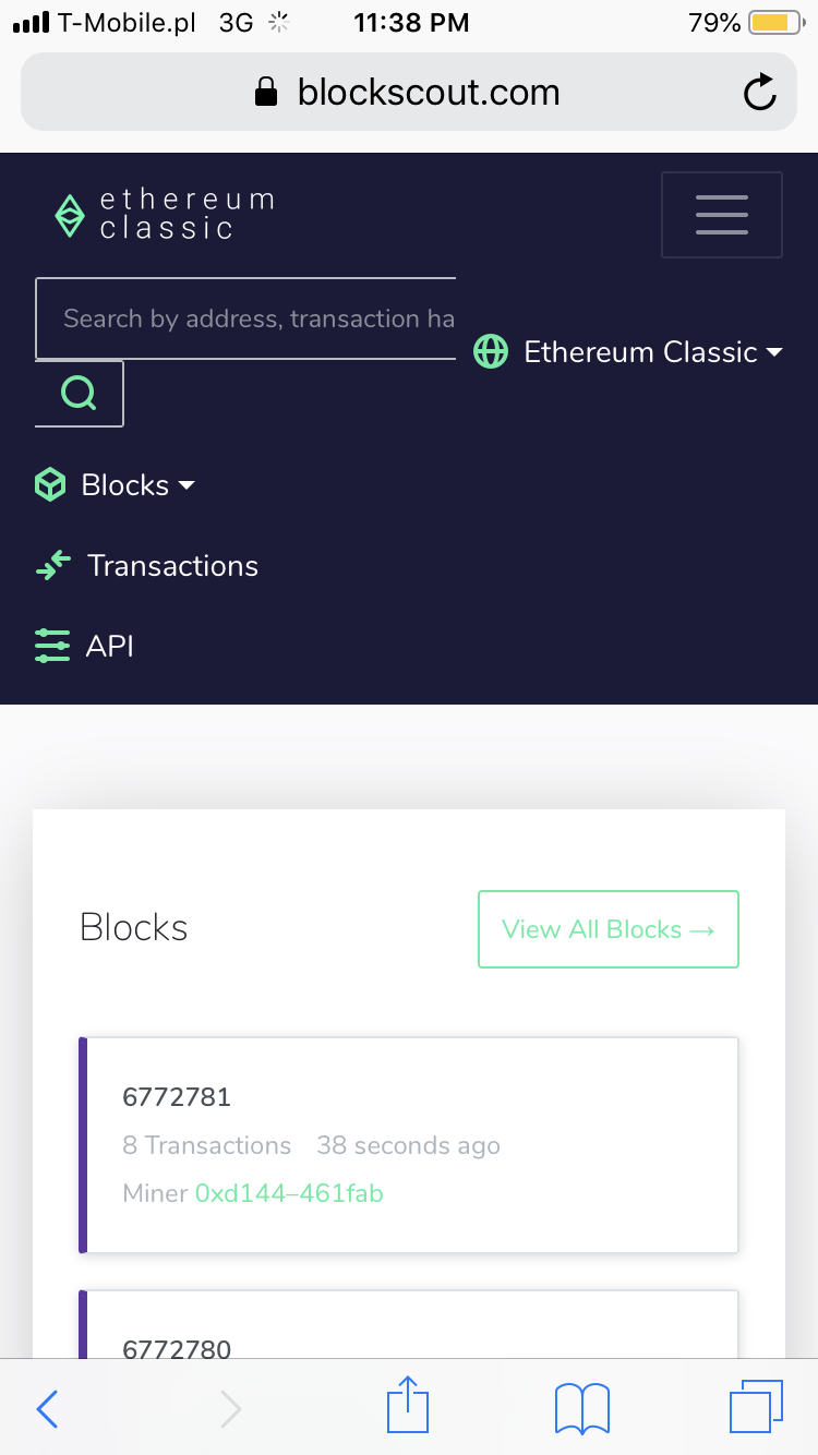 Mobile search bar and network ui bug · Issue #952 · blockscout/blockscout · GitHub
