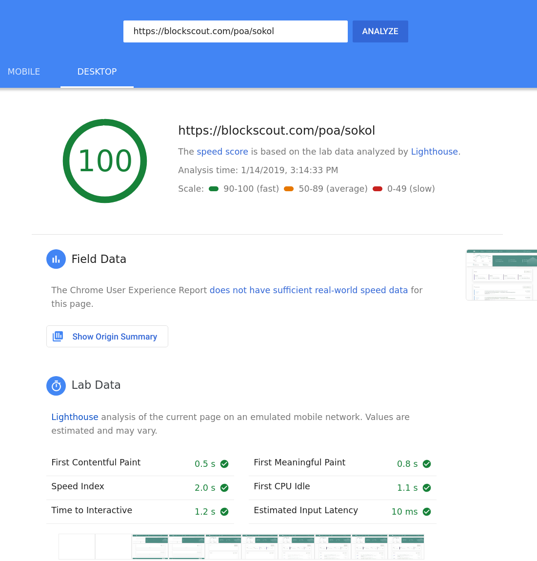 Page performance - Minimize main-thread work · Issue #1306 · blockscout/blockscout · GitHub