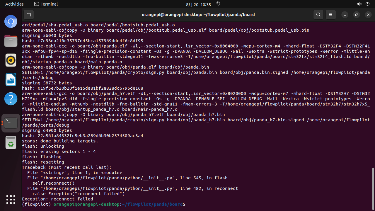 [Desktop][Ubuntu] Panda connection issue · Issue #47 · flowdriveai/flowpilot · GitHub