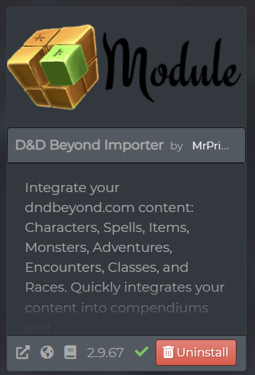 Html Description breaks custom items in Update DND Beyond · Issue #310 · MrPrimate/ddb-importer ...