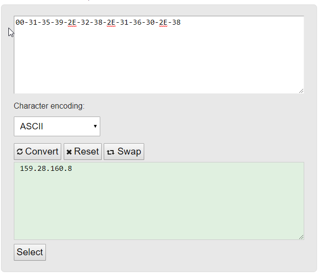 Mirror List Server Client Example: IP Address is corrupted ...
