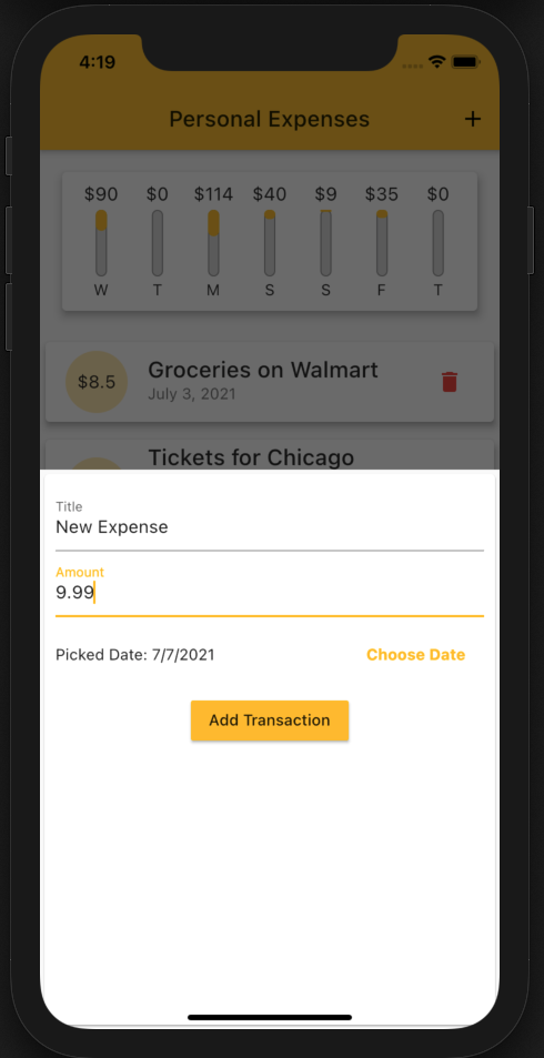 GitHub - NelsonBretas/Flutter_expenses