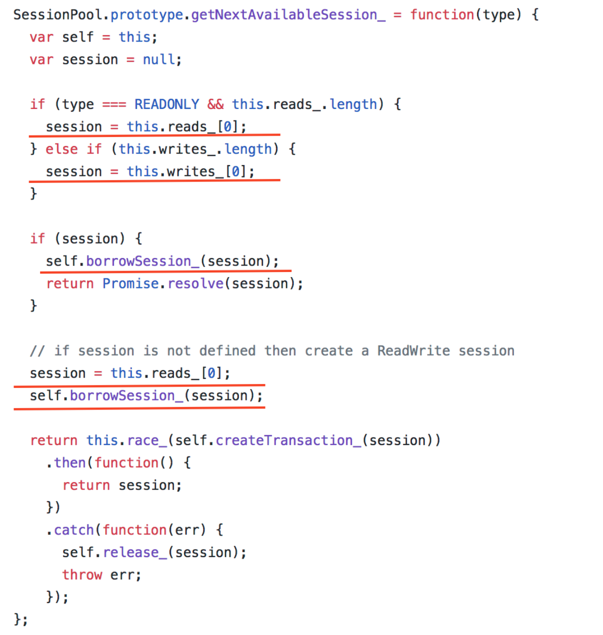Sessions leaking from Pool · Issue #134 · googleapis/nodejs-spanner · GitHub