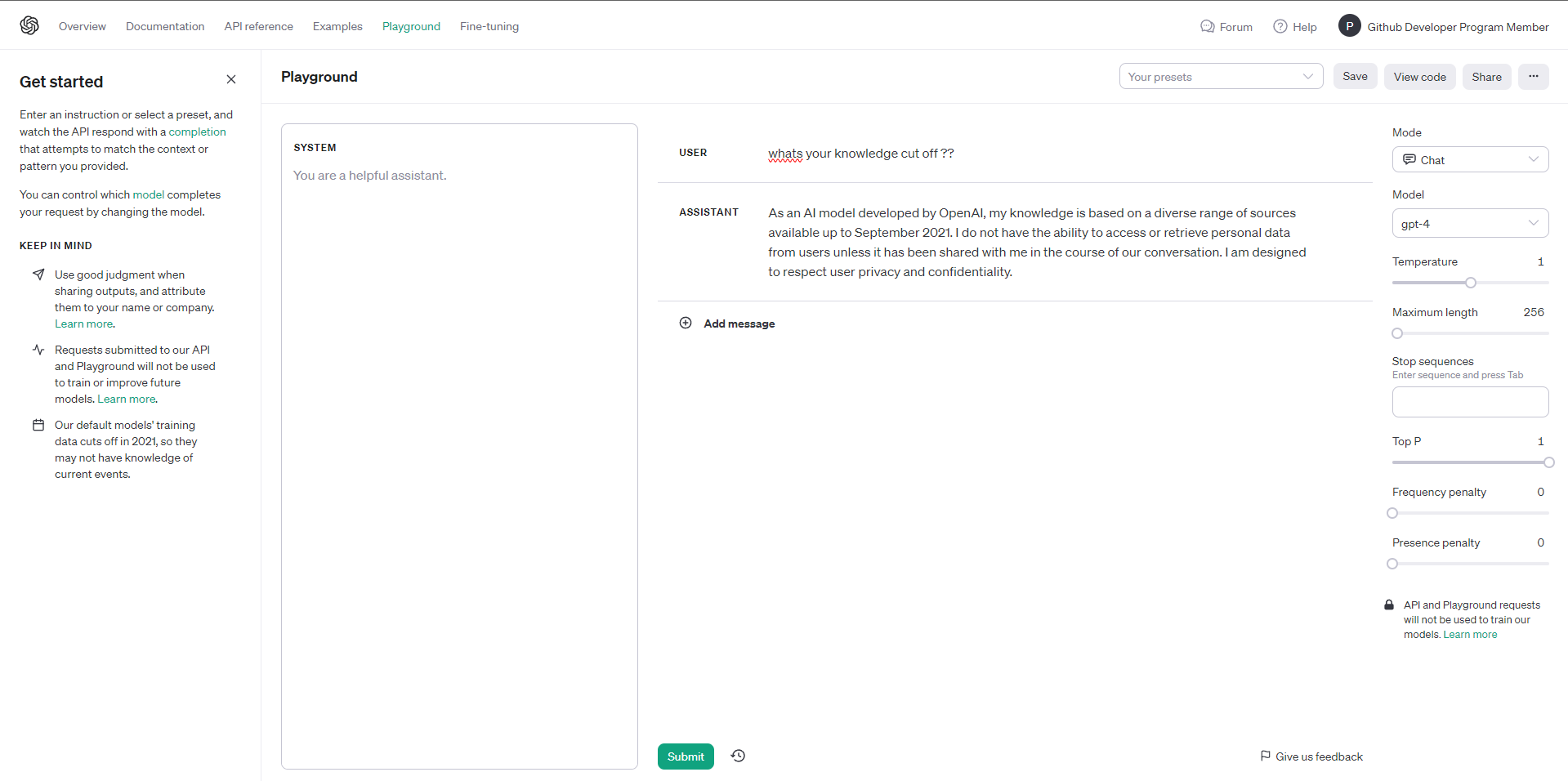 [Bug] Not using GPT-4 · Issue #3101 · ChatGPTNextWeb/NextChat · GitHub