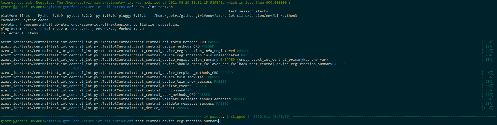 Iot Central Multi Hub Failover Commands By Gtrifonov · Pull Request 334 · Azure Azure Iot Cli
