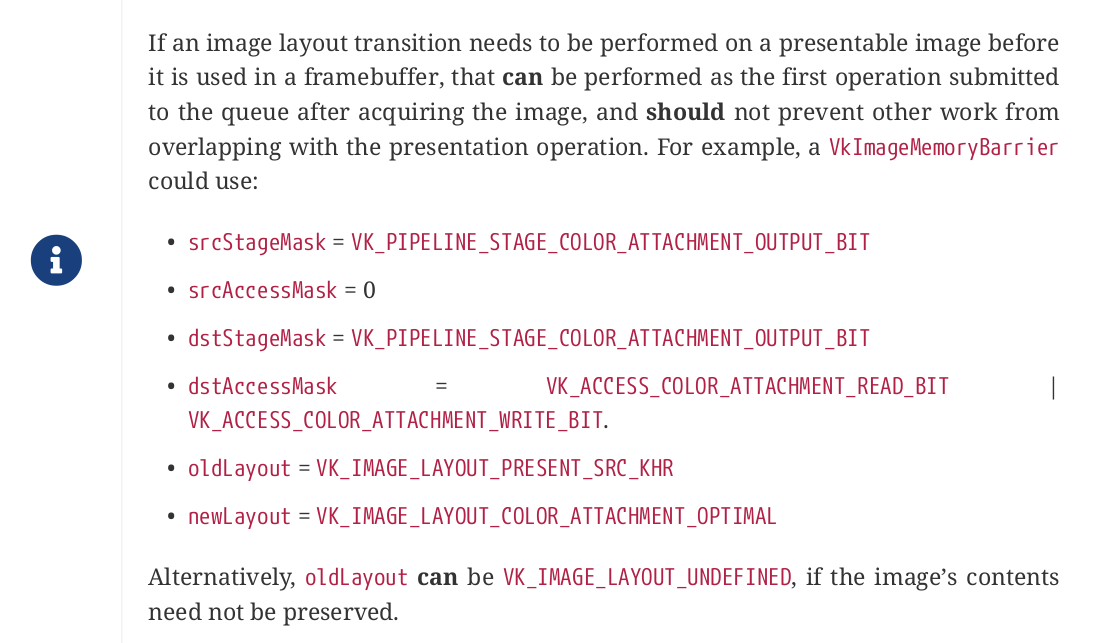 Image Barrier Sync Issue In Dynamic Rendering Sample · Issue 721 · Khronosgroup Vulkan Samples