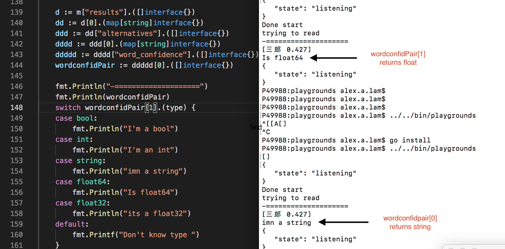 [speech-to-text] SpeechRecognitionResult.WordConfidence Unmarshal Error · Issue #12 · watson ...