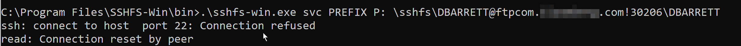 not working whith different then default (22) port · Issue #122 · winfsp/sshfs-win · GitHub