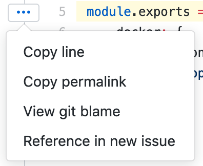 FEATURE REQUEST: Copy permalink · Issue #74380 · microsoft/vscode · GitHub