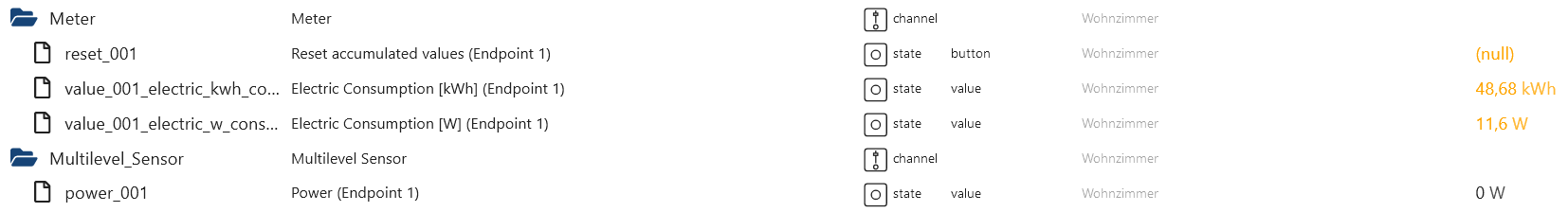 MQTT - Change in behaviour `Energy Report` for Fibaro devices from OpenZwave to ZwaveJS · Issue ...