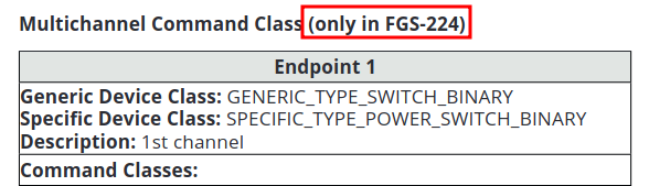 Fgs214 Endpoint Not Visible In Zwavejs Even Though It Is Well