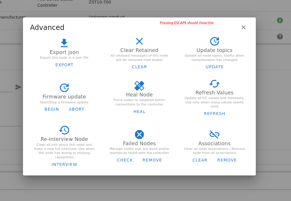 Improving keyboard navigation in Inclusion/Exclusion dialog · Issue #3079 · zwave-js/zwave-js-ui ...