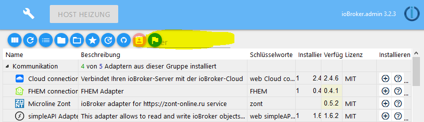 Filter box in adapter list is in a weird position · Issue #208 · ioBroker/ioBroker.admin · GitHub