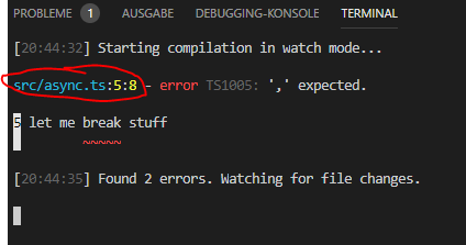 Source file links in terminal not clickable on some computers · Issue #54788 · microsoft/vscode ...