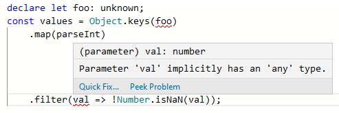 Type error breaks contextual typing down the road · Issue #32889 ...