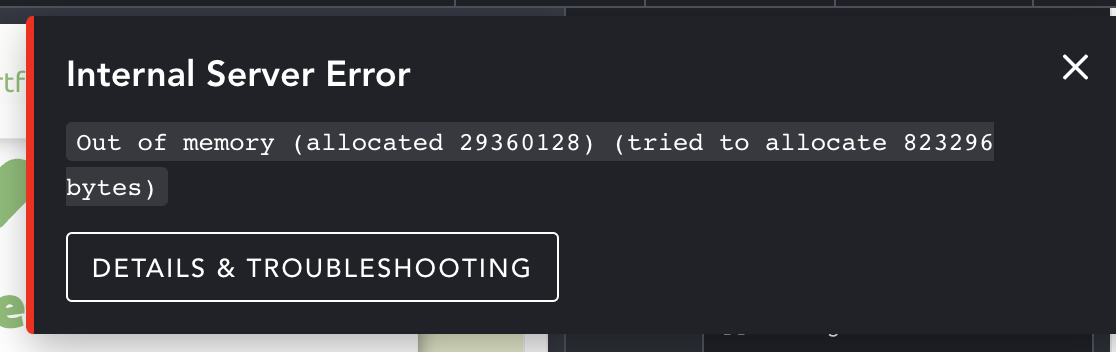 Memory issues · Issue #461 · soflyy/breakdance-bugs · GitHub