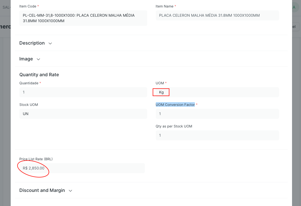 Changing UOM in Sales Order does not change Price List Rate · Issue ...
