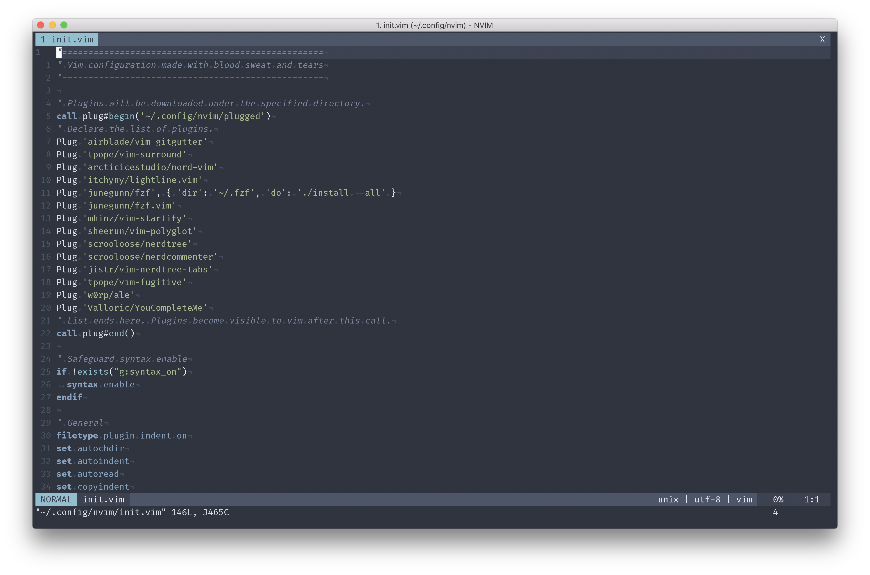 Vim doesn't apply true color with this theme · Issue #111 · nordtheme/vim · GitHub