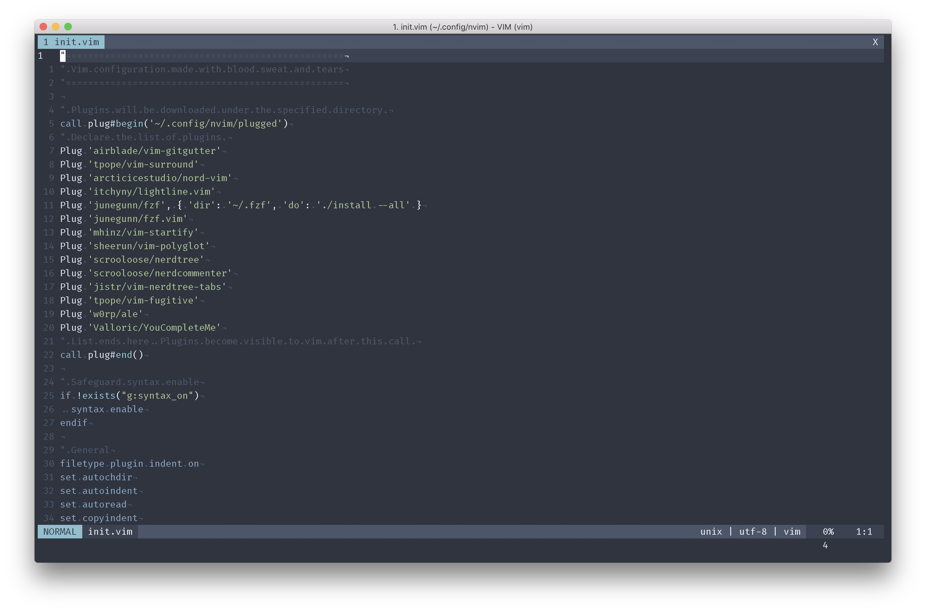 Vim doesn't apply true color with this theme · Issue #111 · nordtheme/vim · GitHub
