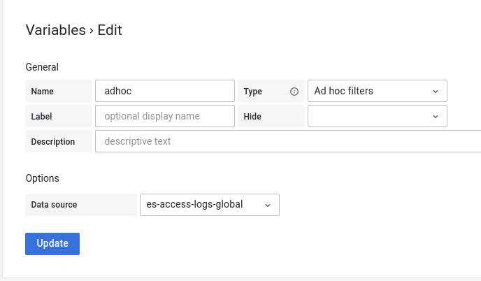 Adhoc filters cannot reference a data source variable · Issue #43472 · grafana/grafana · GitHub