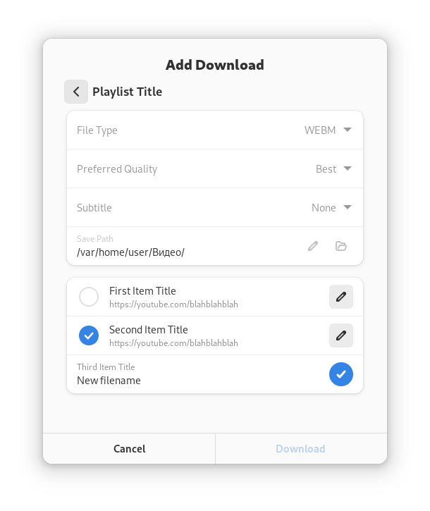 Add Playlist Download Feature · Issue #2 · NickvisionApps/Parabolic · GitHub