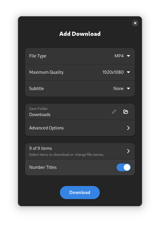 Add "Include Number Tiltle for Playlists" default in Preferences · Issue #324 · NickvisionApps ...