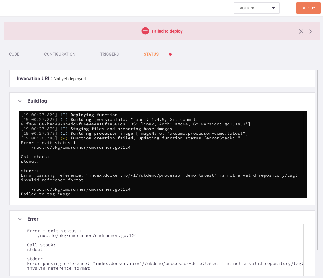 DockerHub push fails · Issue #1746 · nuclio/nuclio · GitHub