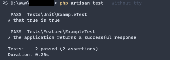 Missing test highlighting · Issue #249 · nunomaduro/collision · GitHub