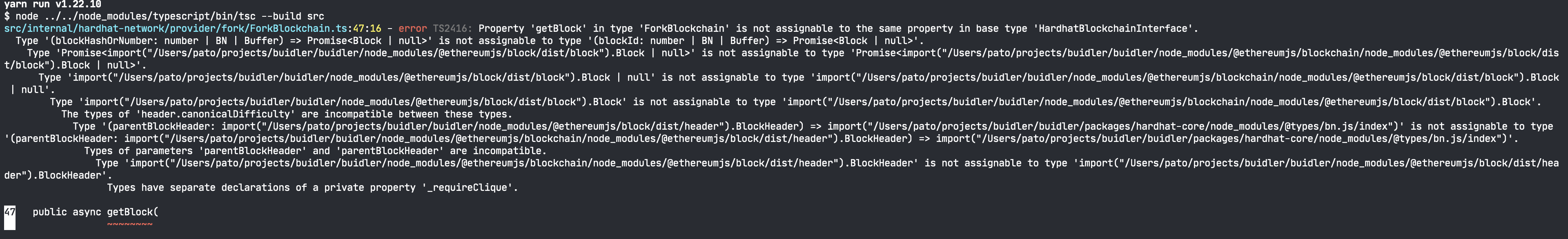 Incompatible Library versions (TypeScript errors) / Peer dependency switch · Issue #1200 ...